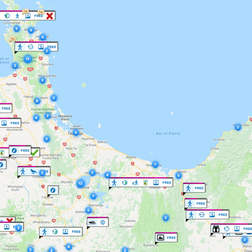 Waihi Beach to Orokawa Bay walk - Orokawa Scenic Reserve, Bay of Plenty ...
