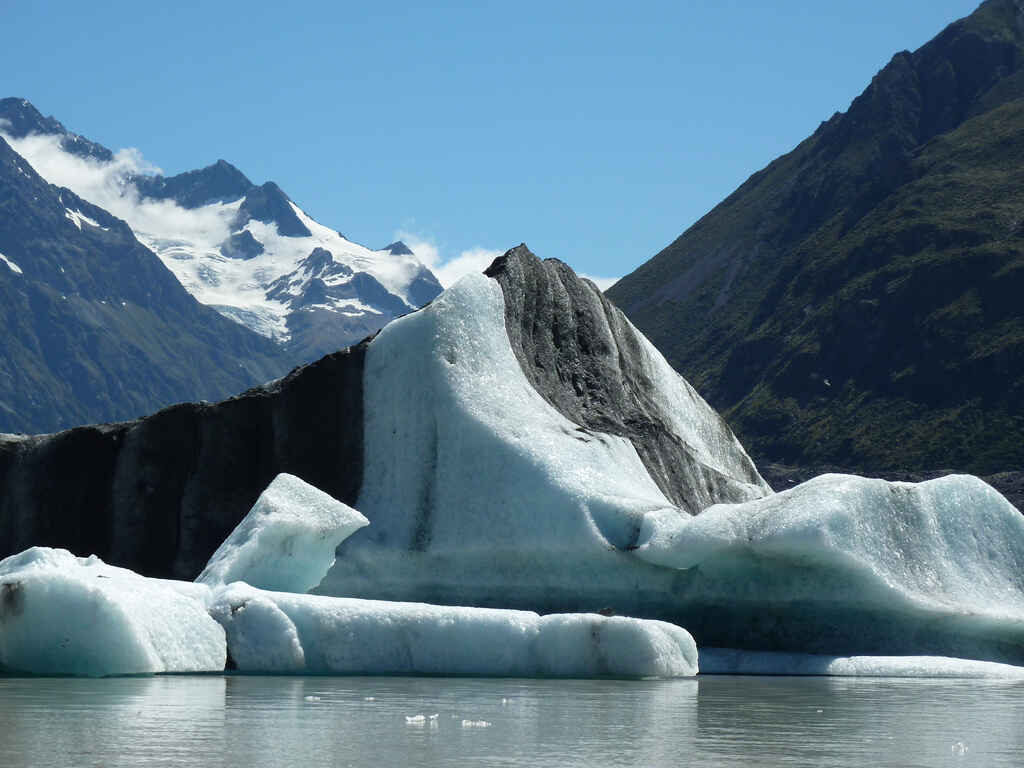 Tasman Glacier Lake walk - Tasman Valley , Mount Cook - MacKenzie, NZ ...