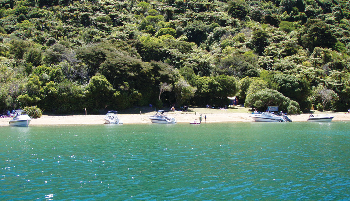 Mistletoe Bay Eco Village Campground - Queen Charlotte Sound ...