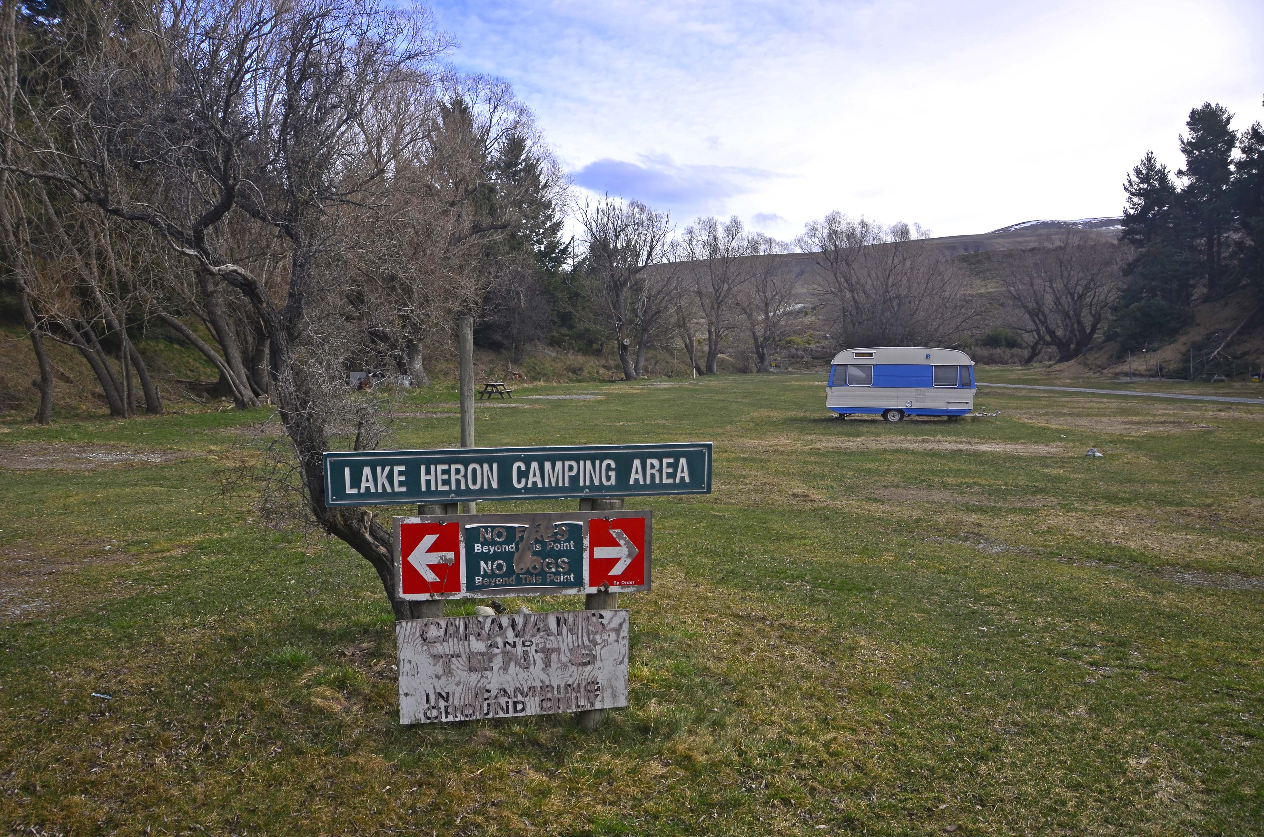 Lake Heron Camping Ground, Canterbury, NZ - 3 travel reviews for Lake ...