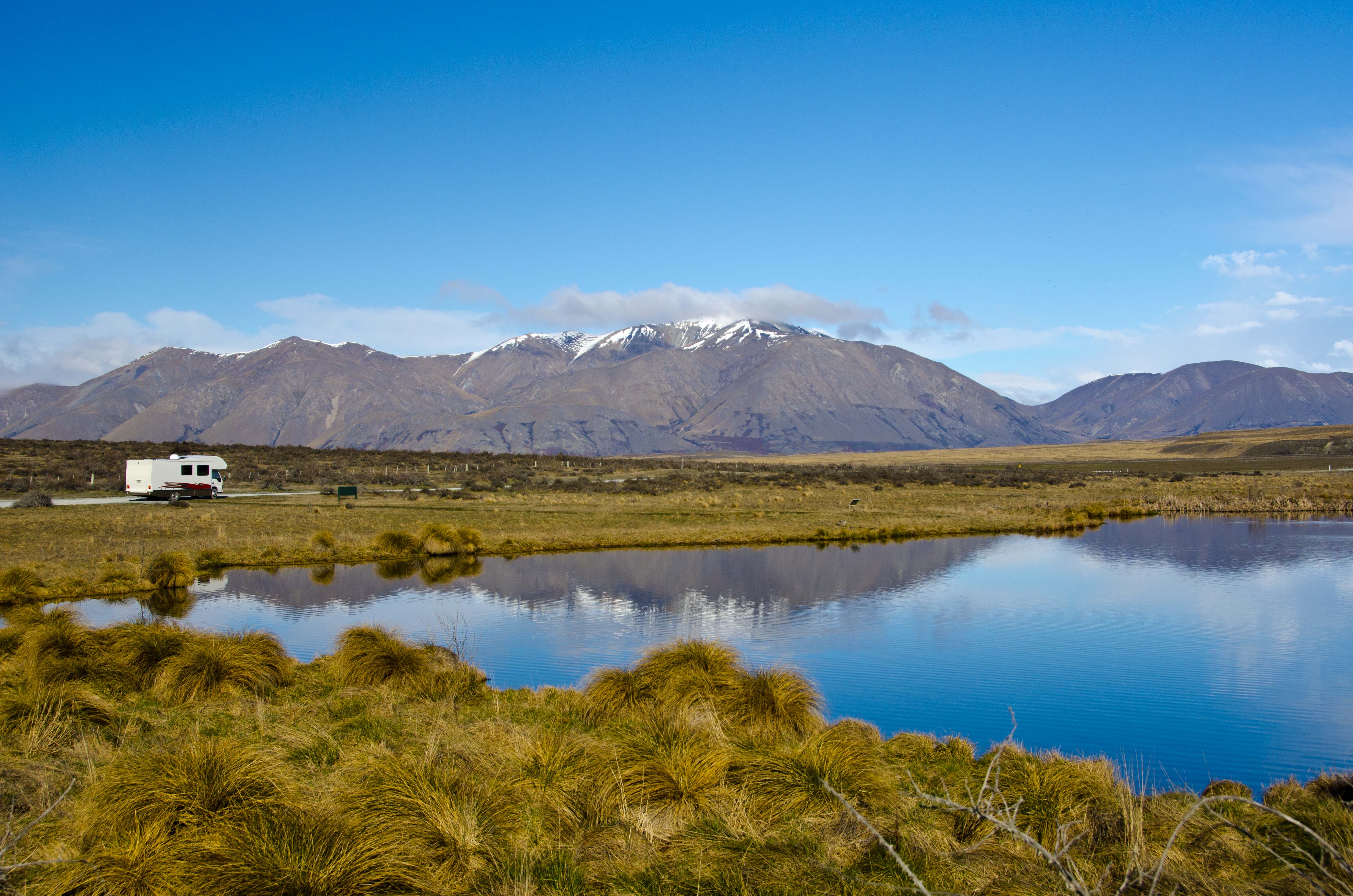 Lake Heron Camping Ground, Canterbury, NZ - 3 travel reviews for Lake ...